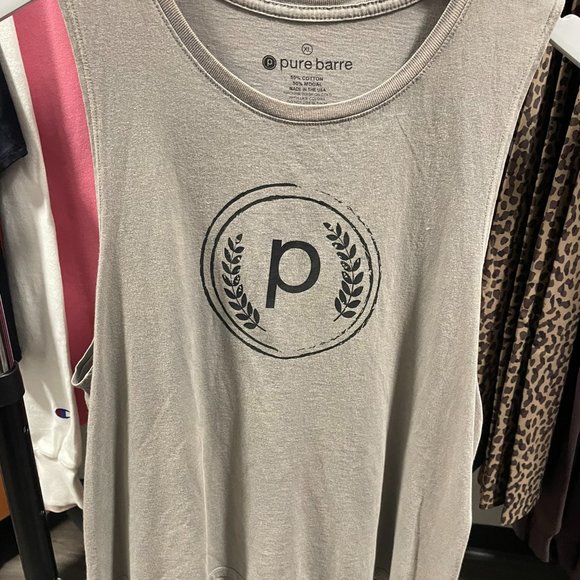 Pure Barre | Tops | Pure Barre Vine Circle Tank | Poshmark